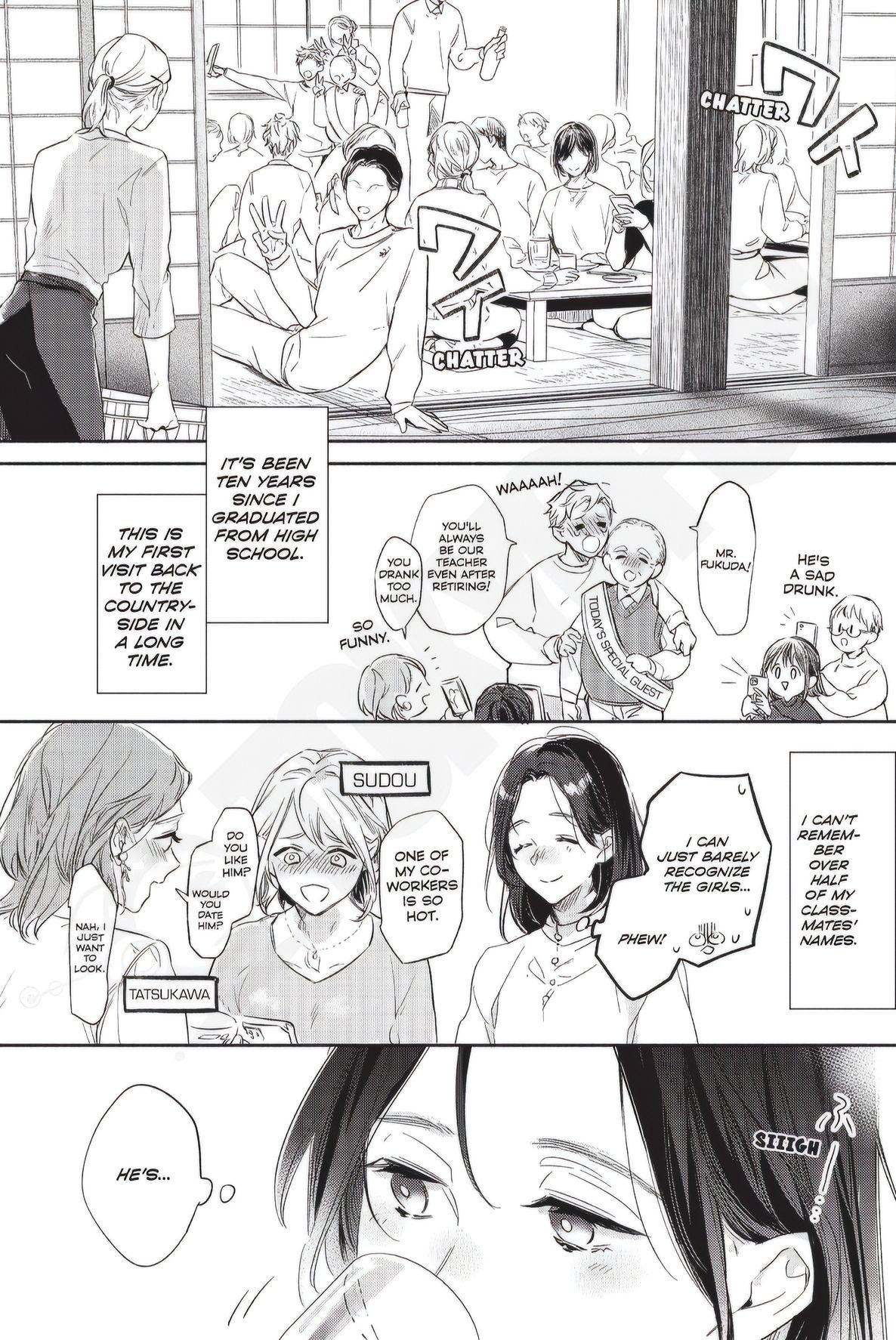 Manga (p)review: FIRST LOVE REUNION – A DECADE LATER, MY HIGH SCHOOL ...